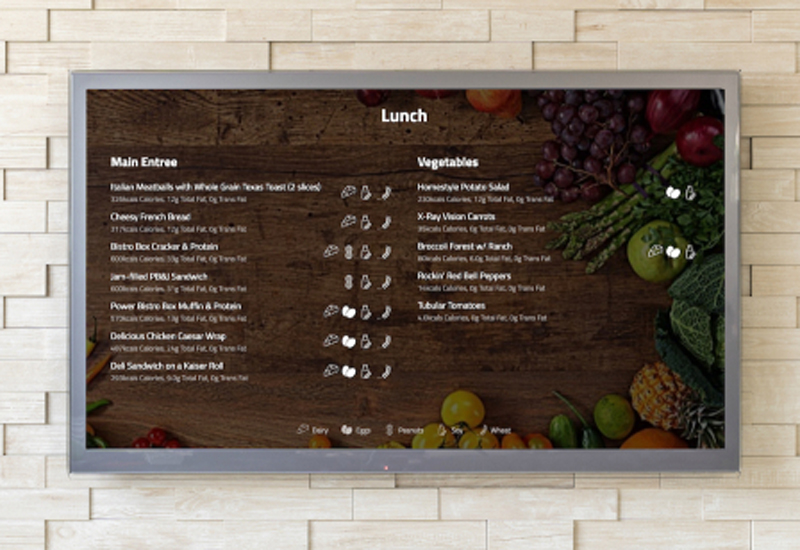 TITAN and TelemetryTV deliver real-time menu boards for school districts