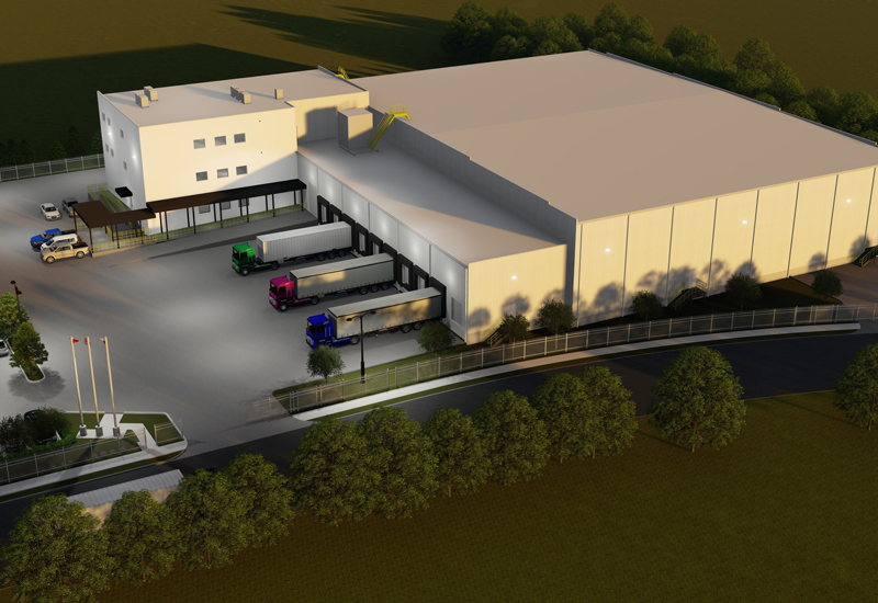 Construction underway for industry cold storage facility in Houston
