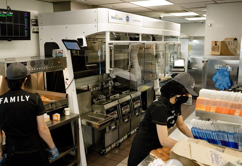 Burger-flipping robot helps restaurant chain usher in the 'new normal'